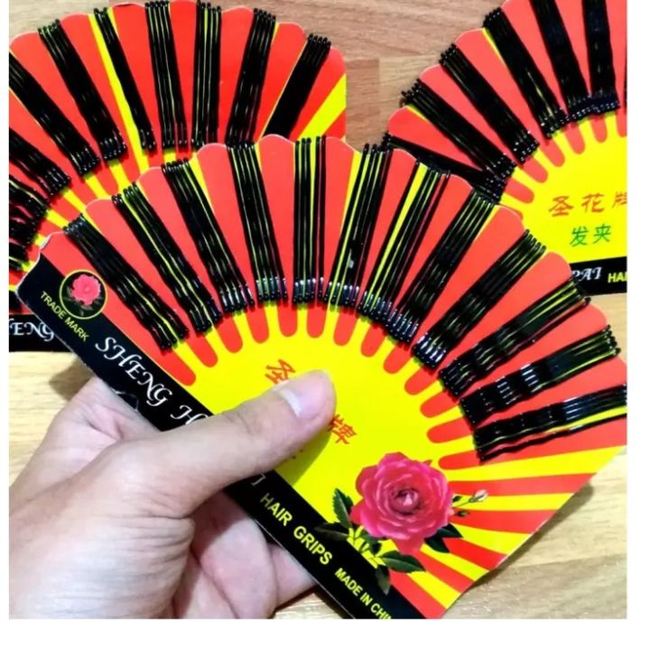 Jepit Rambut Lidi - Harga per pak pack - Jepitan Hitam - Hair Pin ...