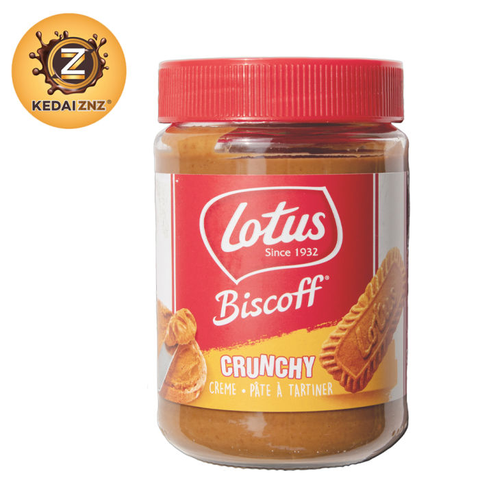 Lotus Biscoff CRUNCHY Biscuit Spread Bottle 380g | Lazada