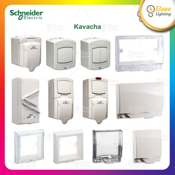 SCHNEIDER KAVACHA SERIES WEATHERPROOF ISOLATOR SWITCHES & SOCKETS [FULL ...