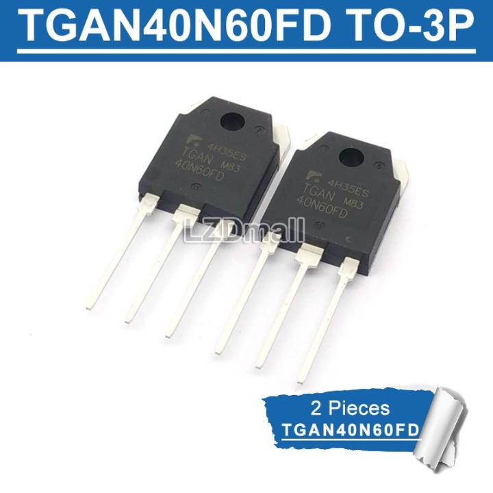 2pcs TGAN 40N60FD TGAN40N60FD TO-3P 40N60 40A/600V Power IGBT ...