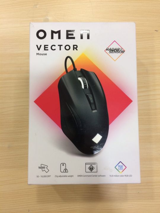 HP OMEN Vector เม้าส์โน้ตบุ๊คเดสก์ท็อปเมาส์เล่นเกมเมาส์แบบ USB | Lazada ...