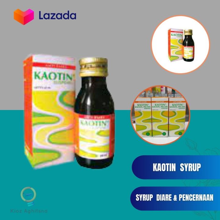 Kautin Suspensi 60 ml Kaolin Pectin Kaotin sirup | Lazada Indonesia