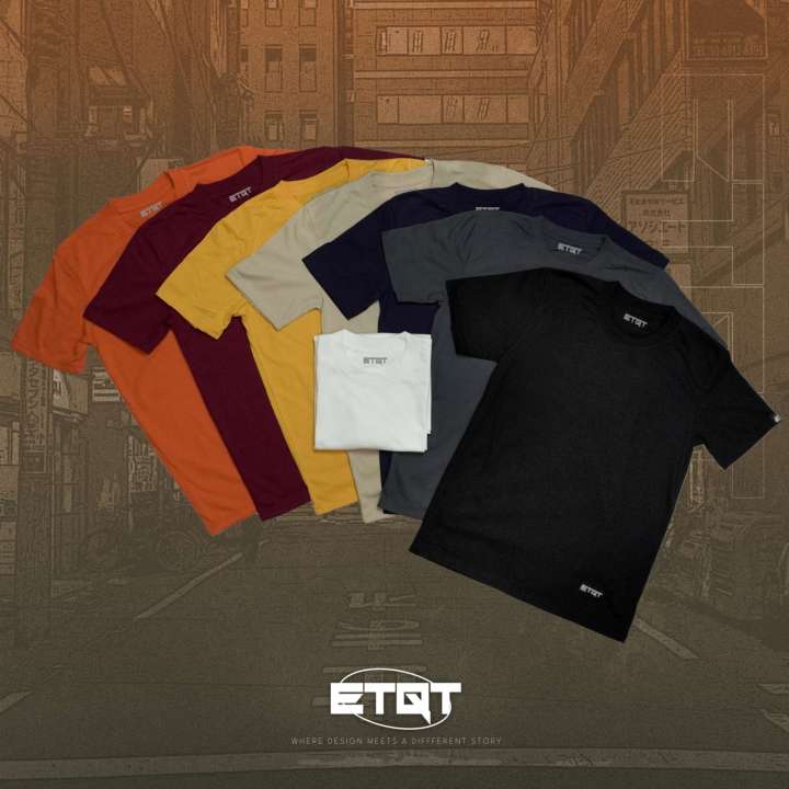 ETQT Worldwide - Unisex - Shirt - Plain - For Men & Women | Lazada PH