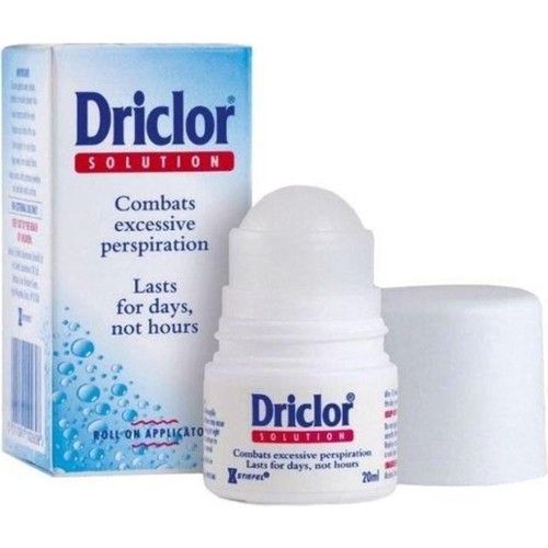 Driclor Antiperspirant Roll-On 20 Ml Antiperspirant Deodorant ...