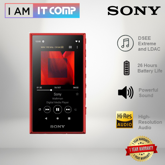 Sony NW-A105 / NWA105 Walkman Hi-Res Portable Android Digital Music ...