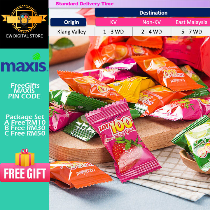 Candy Random flavor 1 grain Gifts Cards MAXIS PIN by Deliver goods ...