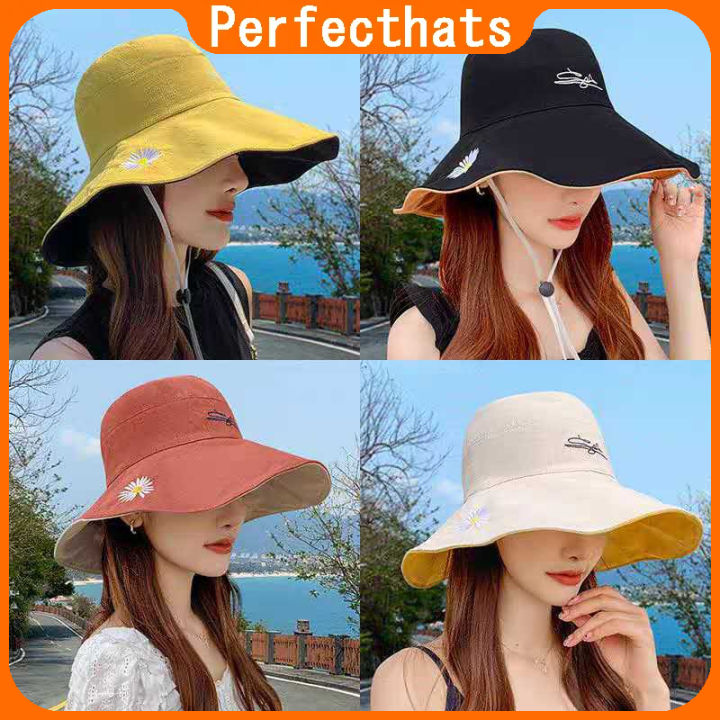 AIYAYASHOP Waway hat Fisherman Double Hat Korean Beach Sun Hat | Lazada PH