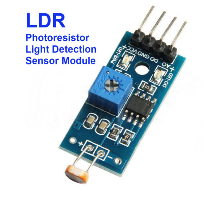 LDR Photoresistor Sensor Module โมดูลวัดแสง LDR-LM393 | Lazada.co.th