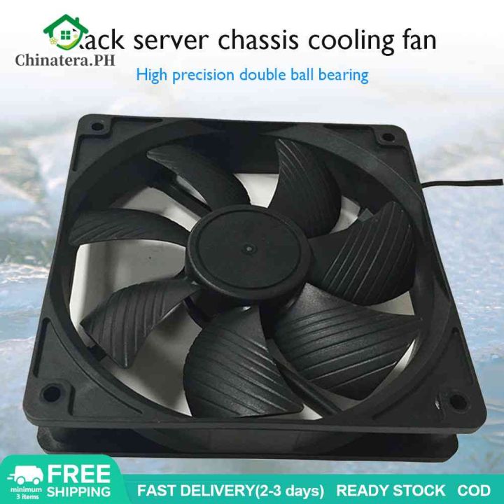 [Fast Delivery] 12cm 3000RPM Computer Cooler Fan 12V DC Fan Chassis ...