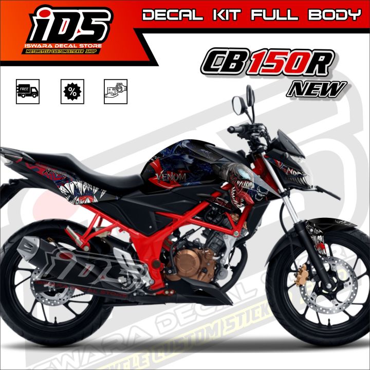 Decal Cb150r New Full Body Stiker Cb 150r New Full Body Desain Venom2 ...