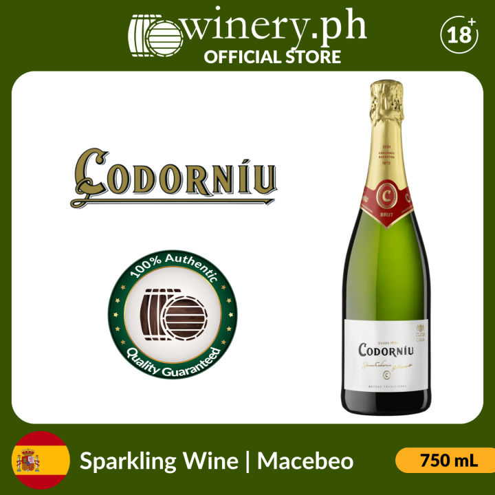 Codorniu Brut Cava | Sparkling Wine | WINERY.PH | Lazada PH