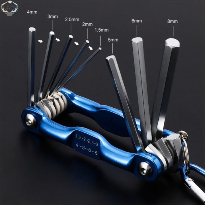 HK Folding Allen Wrench Set Metric Folding Hex Key Set Metric Allen ...