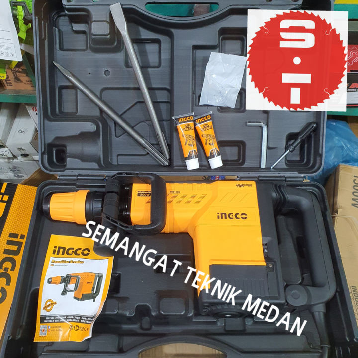 PDB15006 MESIN BOR DEMOLITION BREAKER HAMMER MODEL 11kg PDB15006 INGCO ...