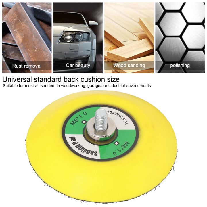 Polisher Backing Pad Hook and Loop Backing Plate Standard Withstand ...
