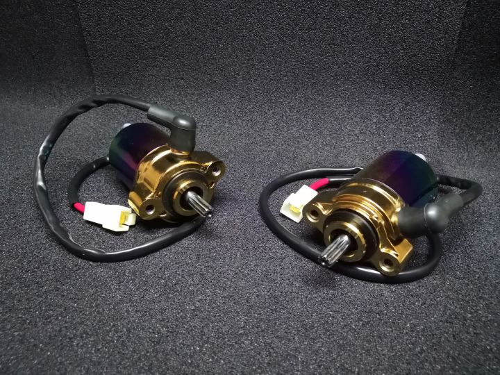 LC135(4s) / Y15ZR RACING STARTER MOTOR KING EDGE - TITANIUM RAINBOW ...