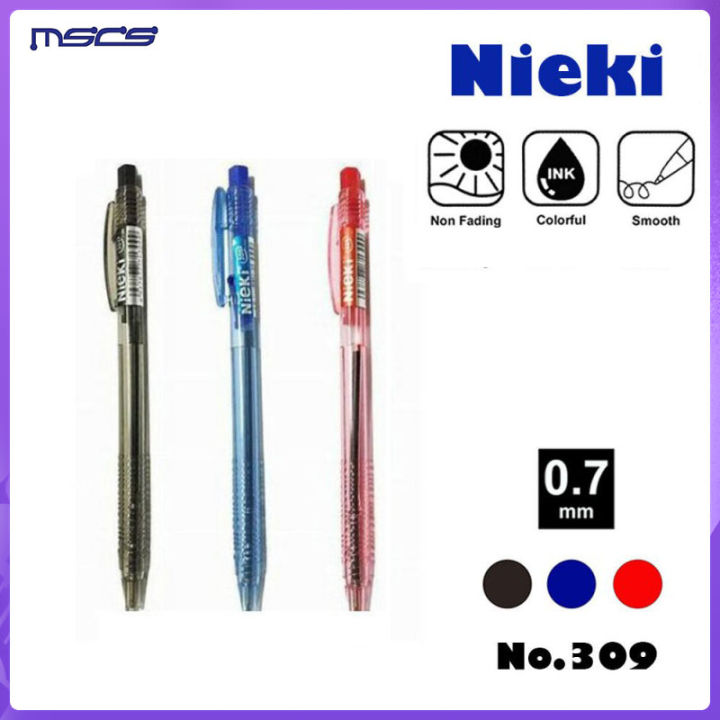 Nieki Ball Point Pen - Art No 309 - 0.7mm, 50pcs | Lazada Singapore