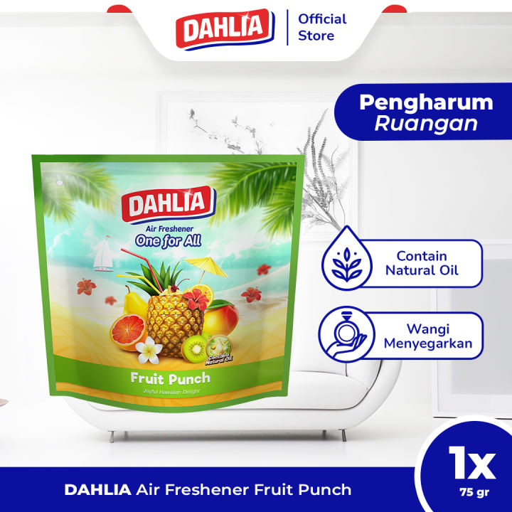 Dahlia Air Freshener Fruit Punch Isi 1 (75gr) - Pengharum Ruangan ...