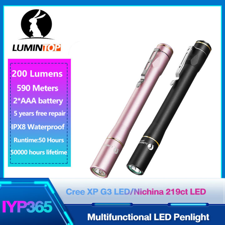 AAA Flashlight Portable Multi-functional Penlight LED Pen Flashlights ...