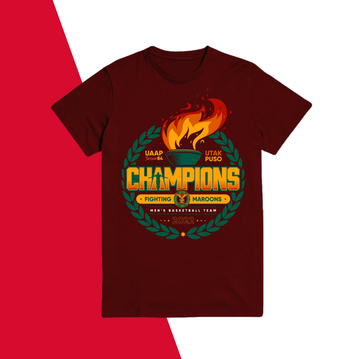UPBEAT-University of the Philippines-UAAP Championship Shirt (Maroon ...