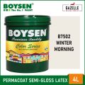 Boysen Color Series Permacoat Semi-Gloss Latex Winter Morning B7502 ...