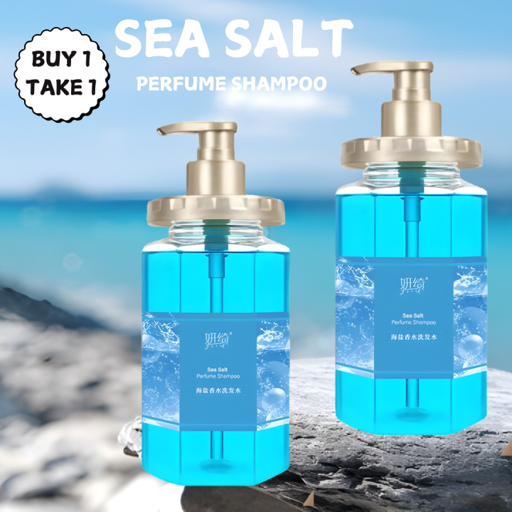 (BUY 1 TAKE 1)500ML SEA SALT SHAMPOO OIL CONTROL ANTI DANDRUFF SHAMPOO ...