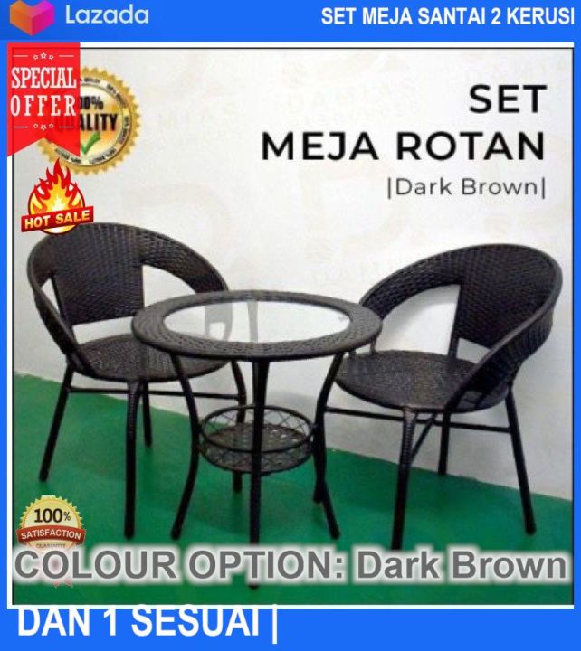 SET Meja Santai 2 Kerusi Dan 1 Meja Sesuai | SET Kerusi Meja Santai ...