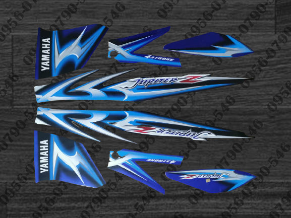 YAMAHA CRYPTON Z (JUPITER VERSION) Stock Decal/Sticker | Lazada PH