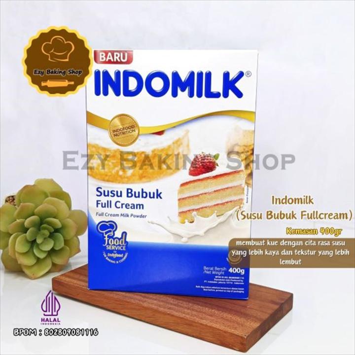 Indomilk Susu Bubuk Full Cream 400gr - Milk Powder | Lazada Indonesia