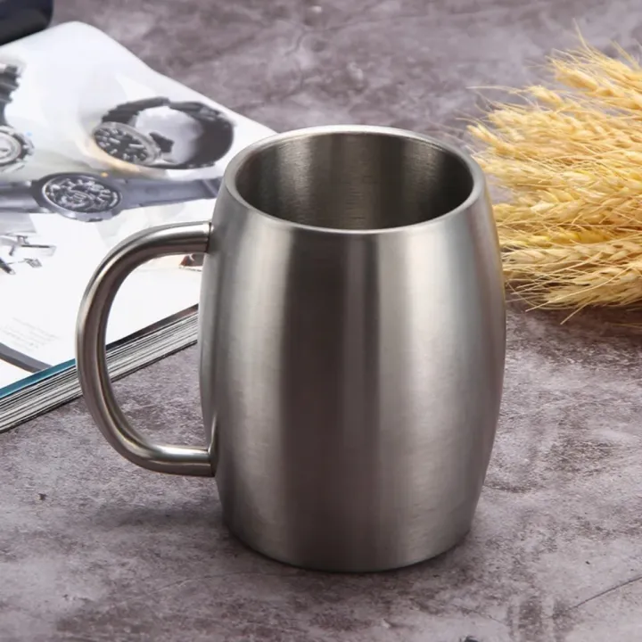 GAOSU 420ml Cốc bia inox Di động Tường đôi Cốc giữ nhiệt Cách nhiệt ...
