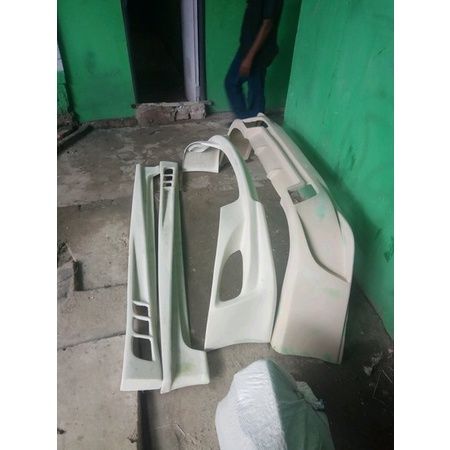 Bodykit Vios vip-X gen 2 06-11 plus spoiler body kit | Lazada Indonesia
