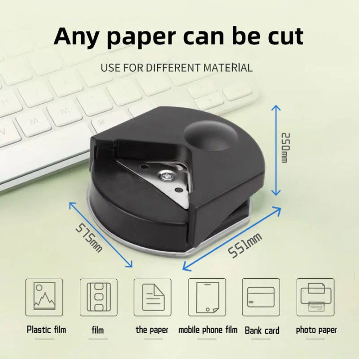 R4 Corner Puncher 4mm for Paper Photo Card Paper Punch Laminate Side ...