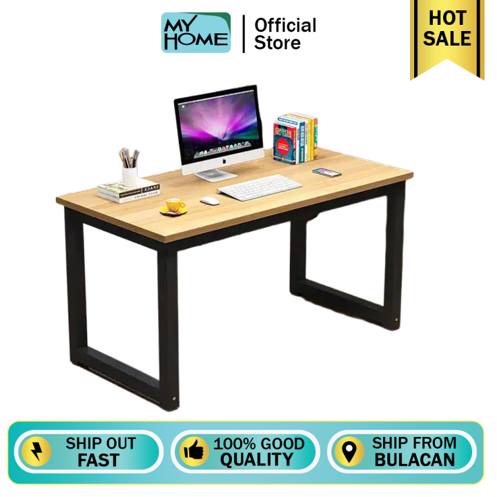 MYHOME Desktop Computer Desk Home Study Desk Simple Office Desk ...