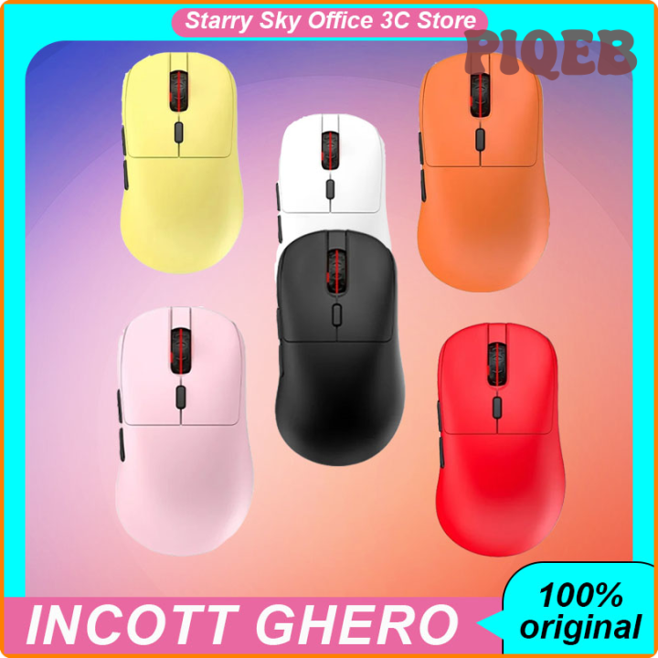 PIQEB Incott GHERO Mouse 2.4G ไร้สายโหมดคู่เวลาหน่วงต่ำเซ็นเซอร์ ...