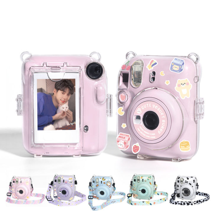 1Set Camera Protective Shell For Instax Mini 12 Transparent Camera ...