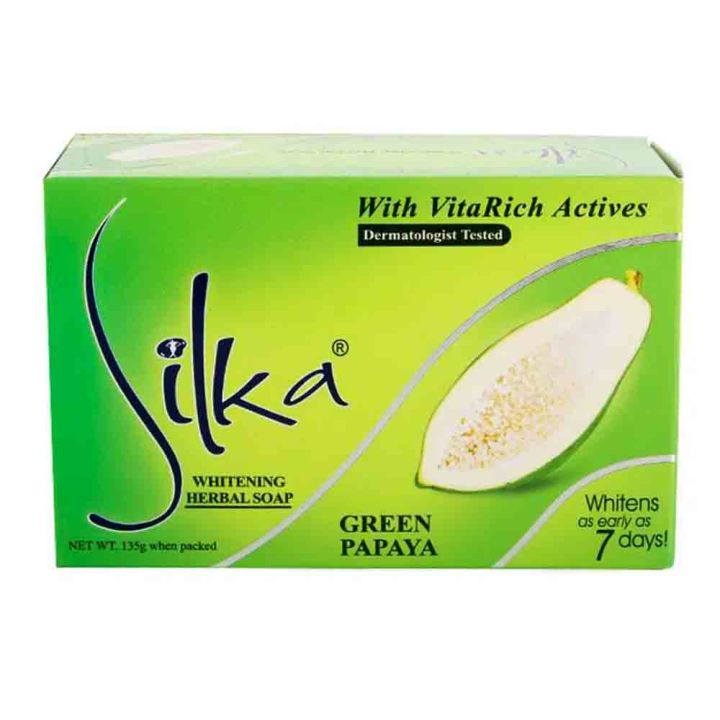 "MINI GALORE" SILKA Green Papaya Soap 135g | Lazada PH