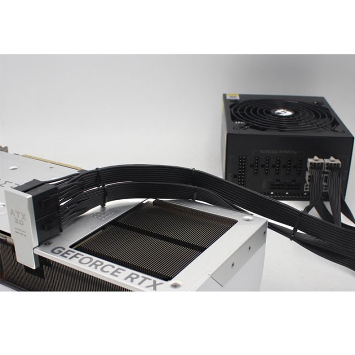 For RTX 4090 4080 Graphics Card ATX3.0 4X8Pin 12+4Pin Power Adapter 180 ...