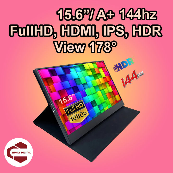 Màn hình di động 15.6 inch 144hz, FullHD, chuẩn EU, kết nối HDMI, HDR mới 100%, man hinh di dong ...