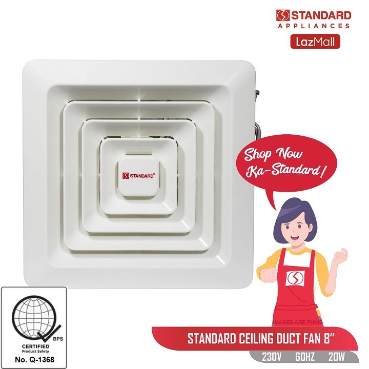 Standard Duct Fan SDF-8 | 8" Plastic Blade Duct Fan SDF 8 SDF8 | Lazada PH