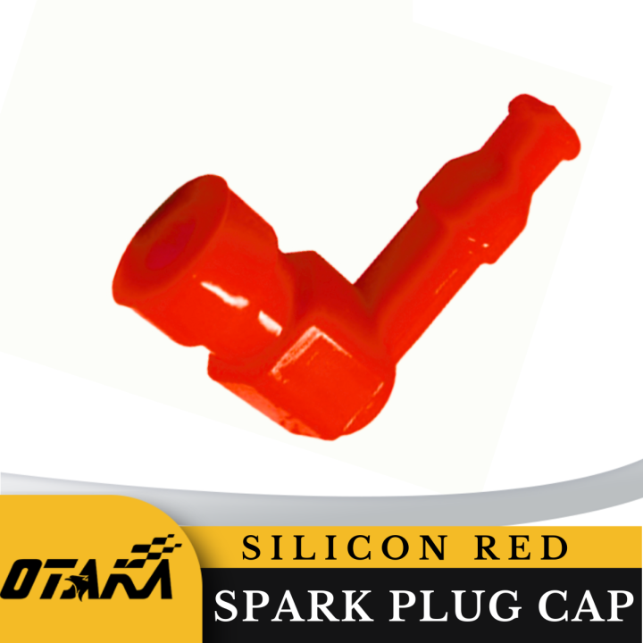 OTAKA Universal Spark Plug Cap SILICON RED for Motorcycles | Lazada PH