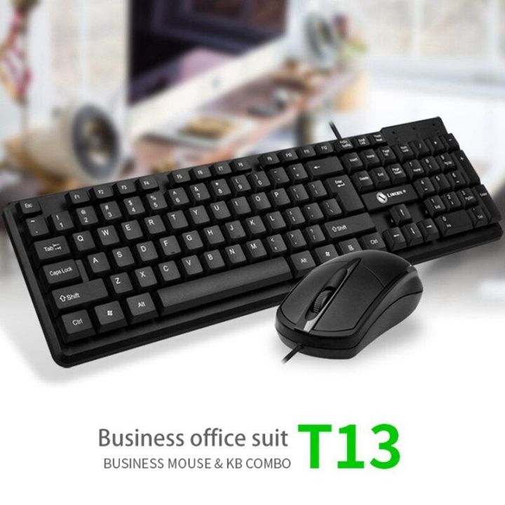 Limeide T13 104 Keys Basic Interface Game Gaming Usb Keyboard And Mouse