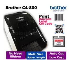 Brother QL-800 Label Barcode QR-code Thermal Printer QL800* | Lazada