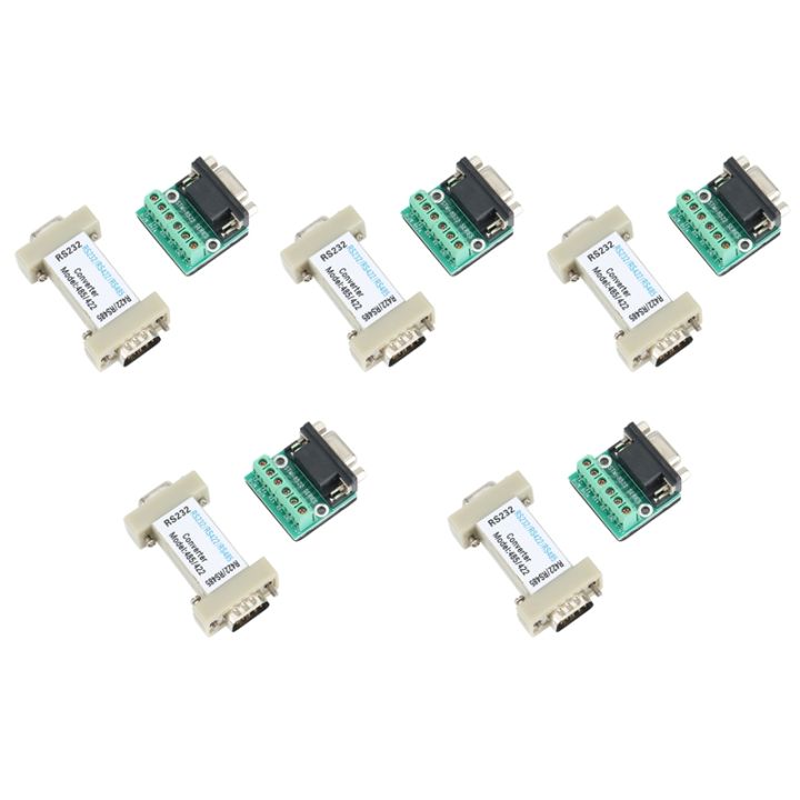 5X -232 RS232 Serial to RS485/RS422 485/422 Converter Compatible EIA ...