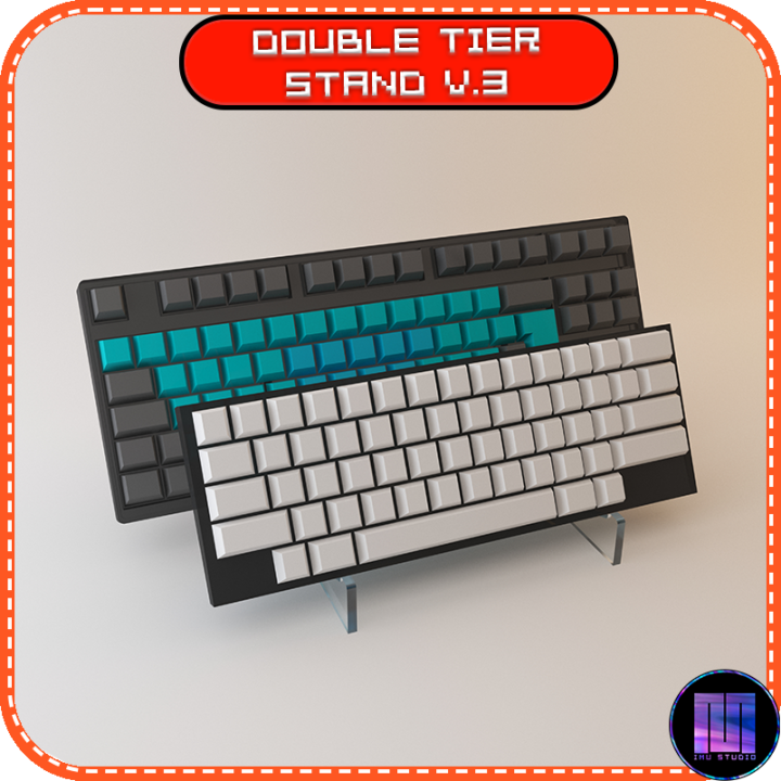 Mechanical Keyboard Stand - Double Tier Stand v.3 by IMU Studio | Lazada PH