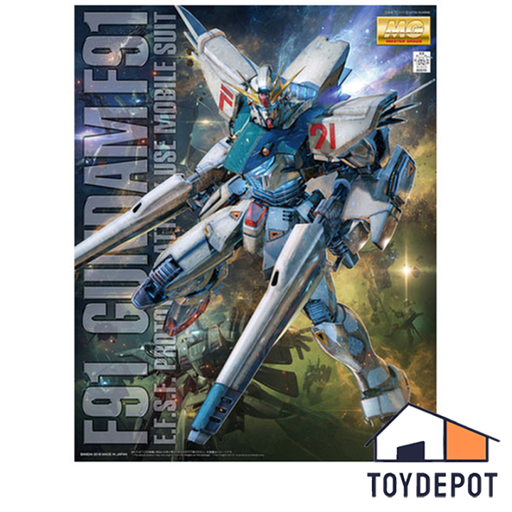 Bandai MG 1/100 F91 Gundam (61612) | Lazada