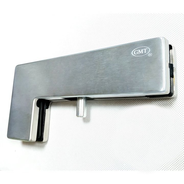 GMT L Type (PFC040) Transom Patch Fitting for Glass Door Chrome Original Hair Line Finish ...