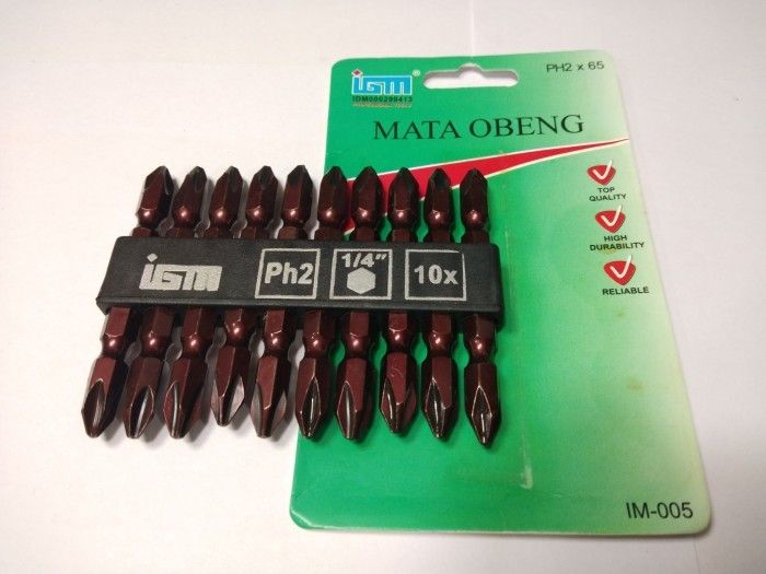 AN22 - MATA OBENG BOLAK BALIK PLUS GYPSUM GIPSUM MATA OBENG ANGIN PER 1 ...