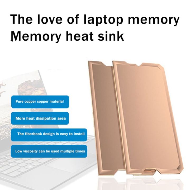 Ddr4 Ddr5 Heatsink Memory Cooling Heatsink Radiator Memory Cooling Vest Memory Cooler Lazada