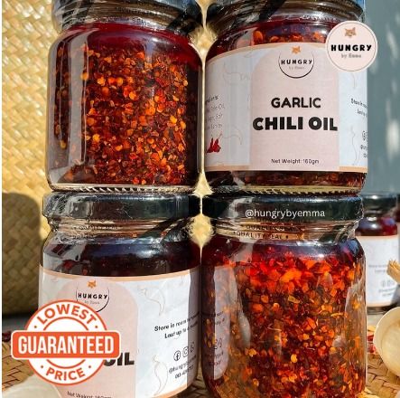 【GW】Homemade Garlic Chili Oil Halal | Lazada
