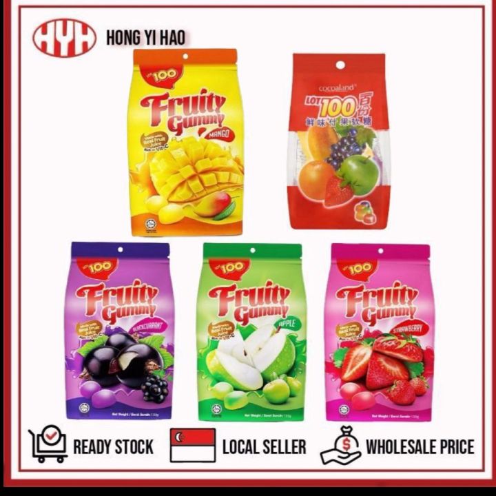 Lot 100 Fruit Gummy (130g) | Lazada Singapore