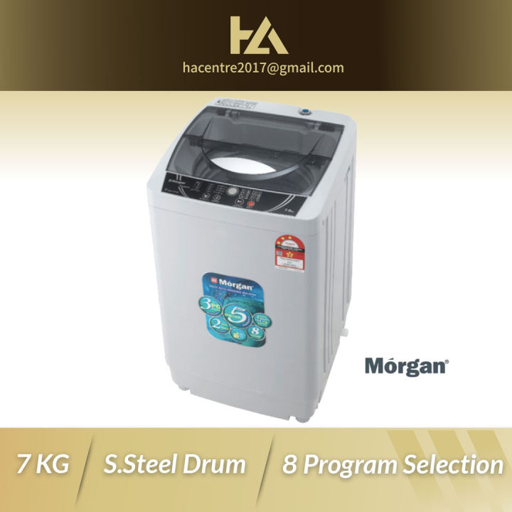 Morgan 7kg Ziron Fully Auto Washing Machine MWM-7 / MWM7 洗衣机 Mesin ...